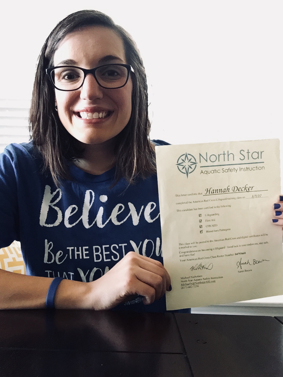 Hannah Decker – Swim 4 Elise